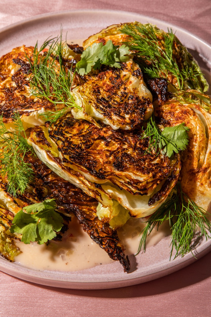 Charred Cabbage Salad – YARDY WORLD