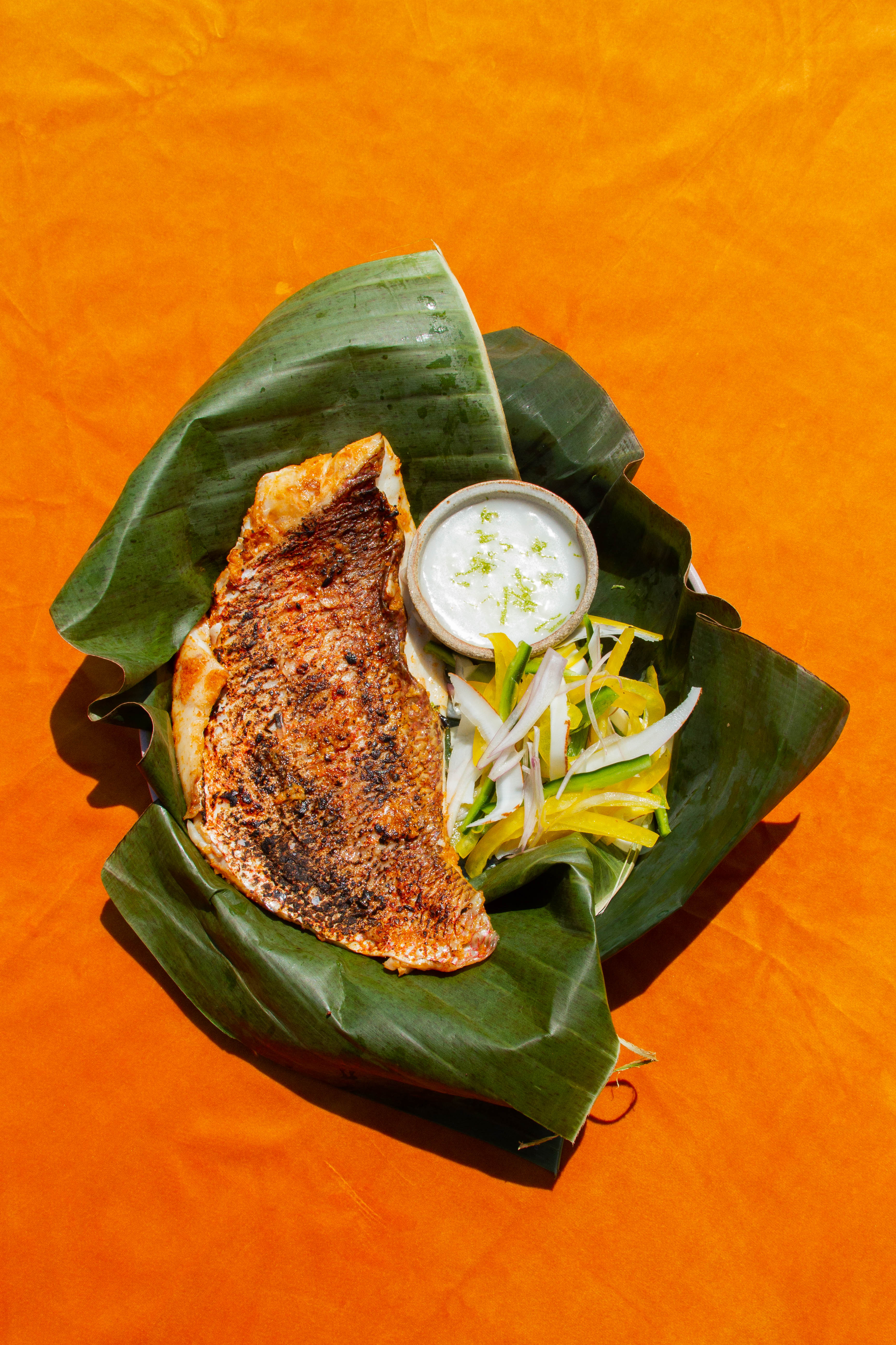 Banana Leaf Roasted Snapper – YARDY WORLD